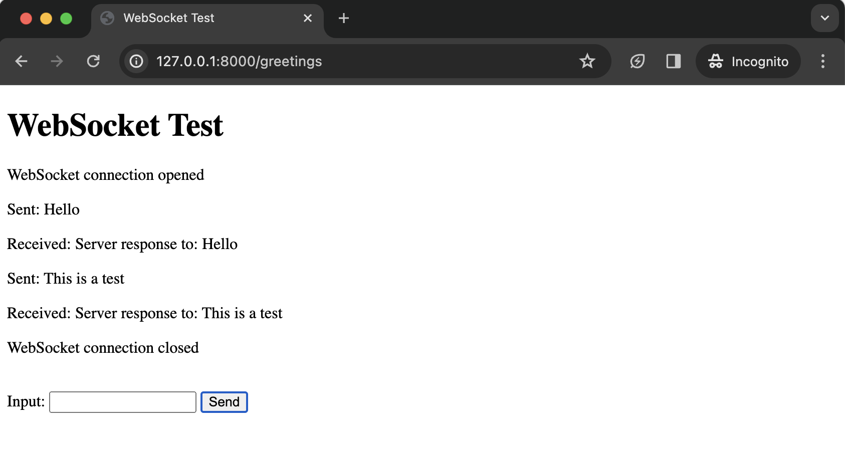 Inspira Using Websocket To Build An Interactive Web Application